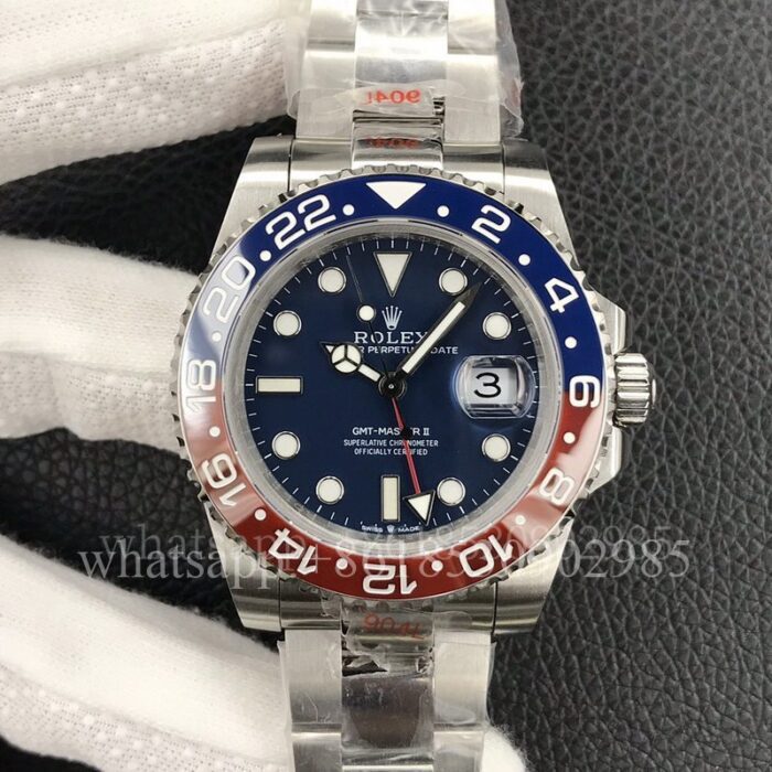 Rolex GMT-II Mens Watch m126719blro 40mm CAL.3186 Movement Automatic ...