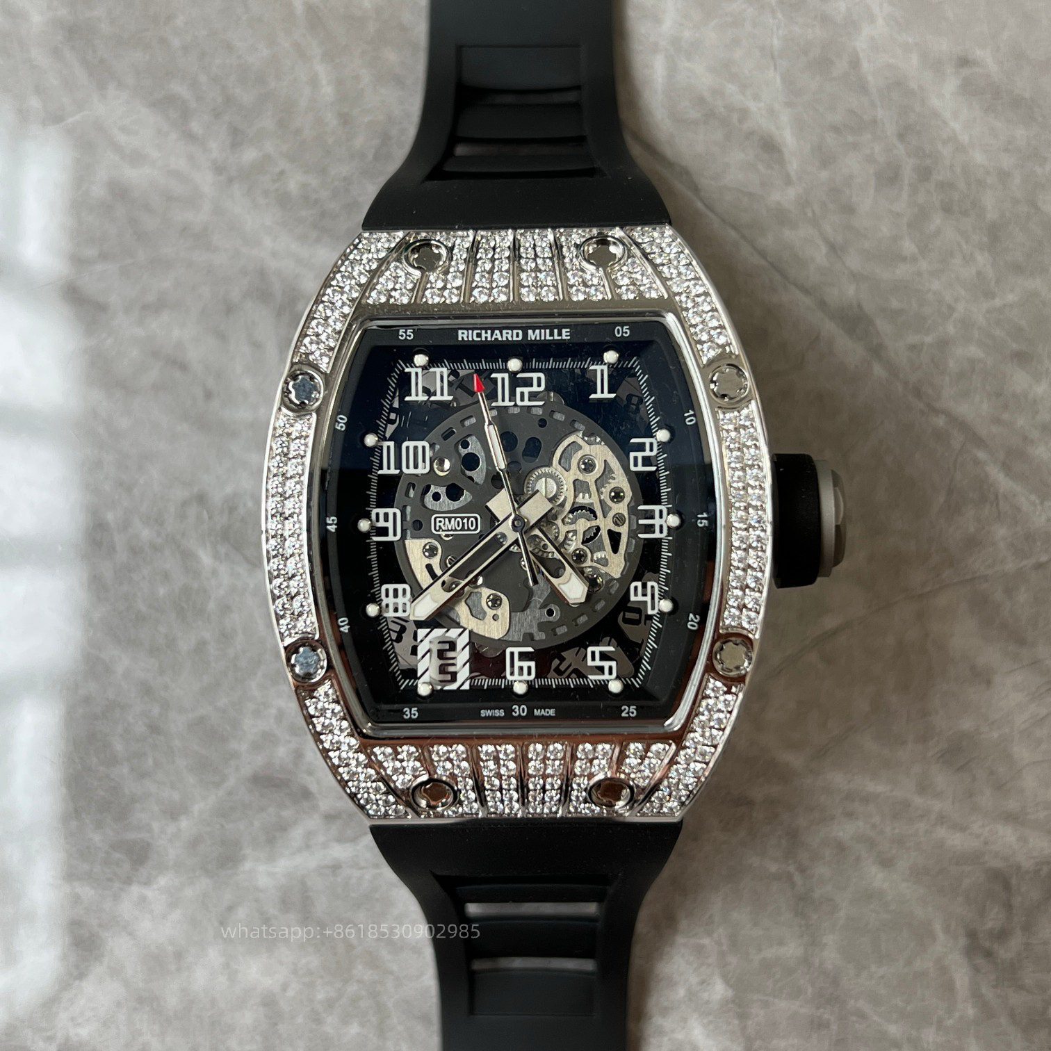Richard Mille Mens Watch 49x41mm Automatic Mechanical Movement ...